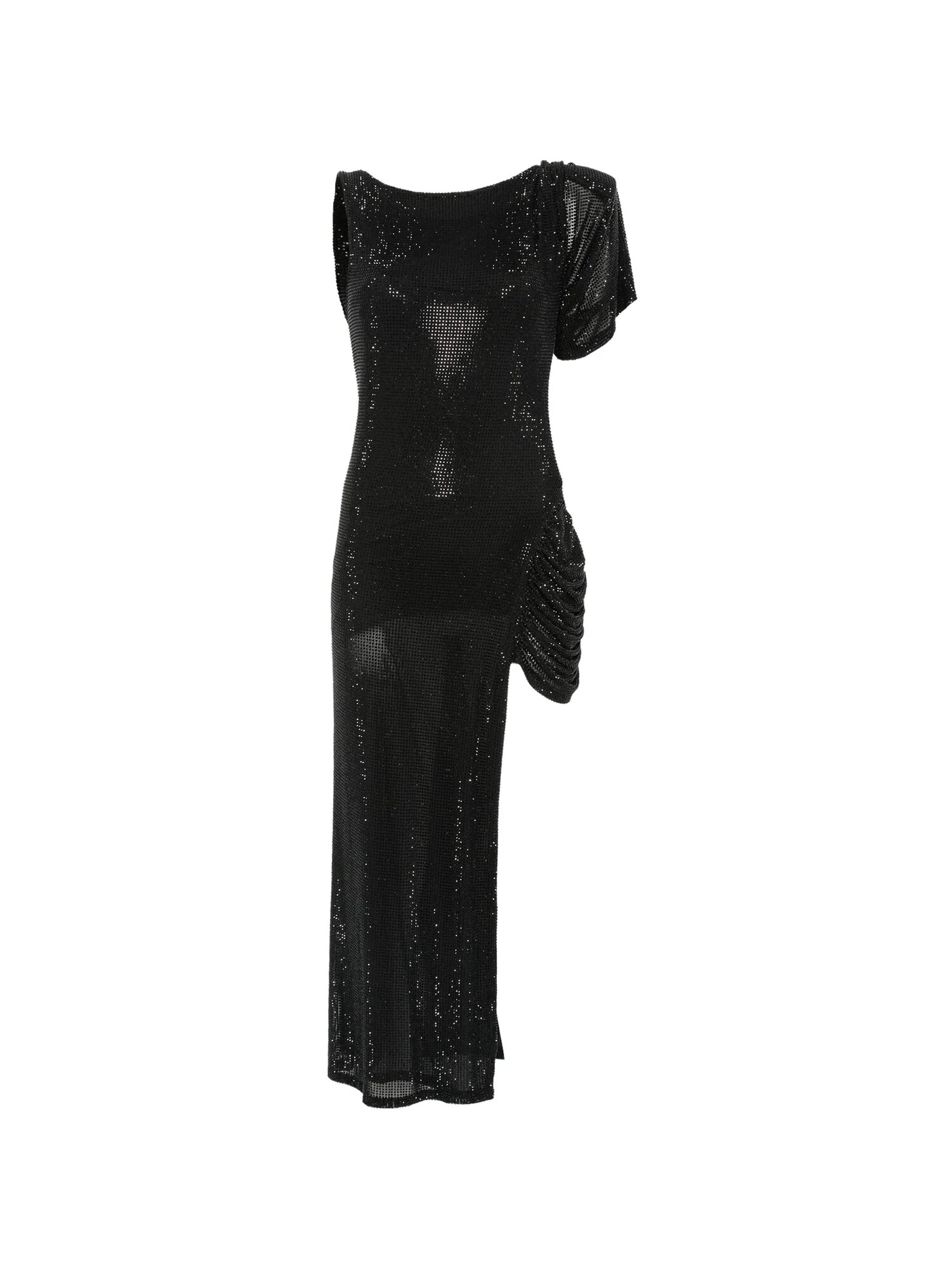 Платье DUNESI One-shoulder embellished midi dress