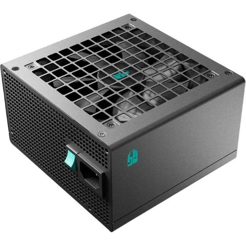Блок питания DeepCool GamerStorm PF600X, 600Вт, 80 PLUS BRONZE, 120мм, черный, retail [r-pf600x-hd0b-wgeu]