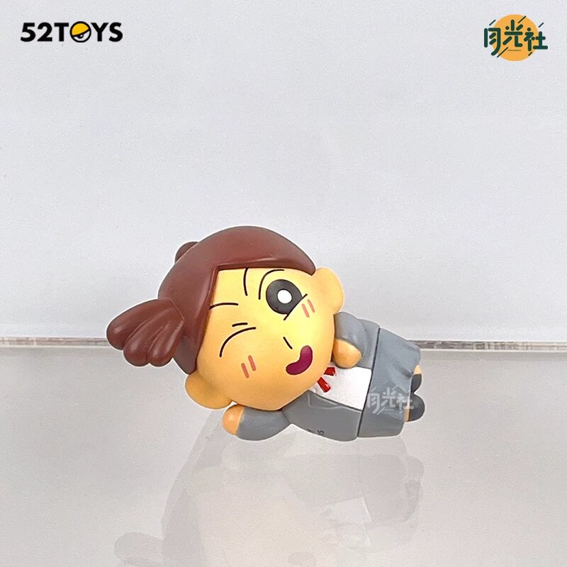 52TOYS Crayon Shin-chan MINIME: Милая фигурка в лежачей позе, слепой пакет/коробка, подарок, украшение Короткий гвоздь