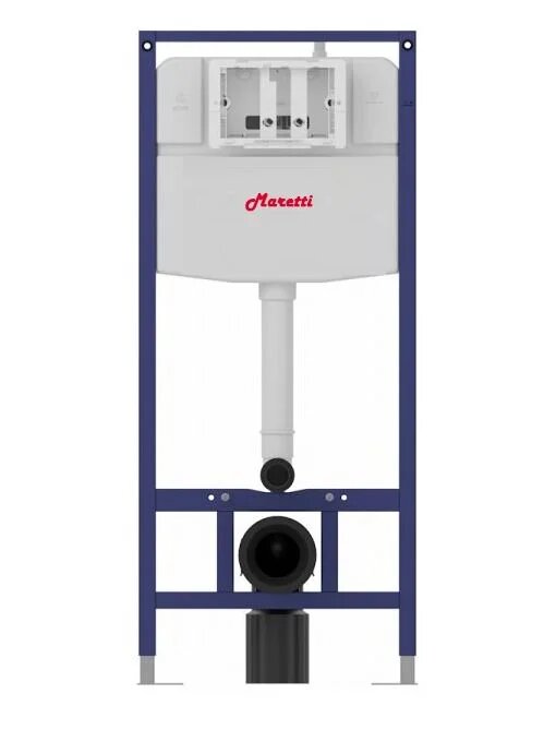 Инсталляция для подвесного унитаза Maretti AC11P4769, без клавиши