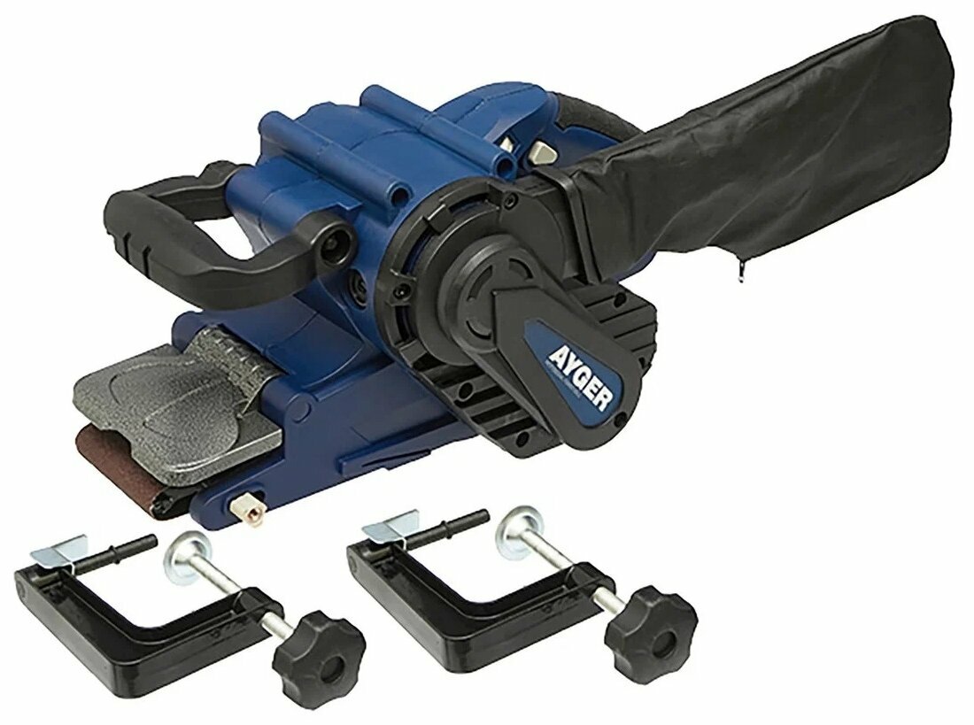 Ленточная шлифмашина Ayger ABS1400