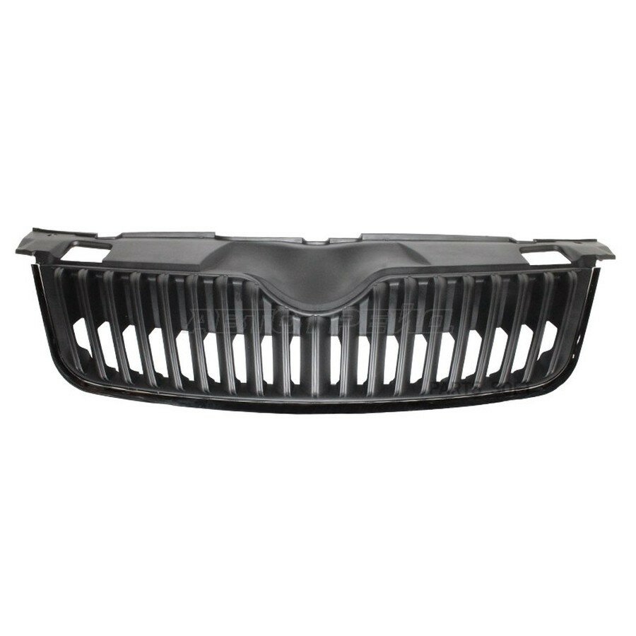 Решетка радиатора Skoda Fabia 10-15 / Roomster 10-15 (с хром молдингом) от официального дистрибьютора, SAT, артикул ST170072