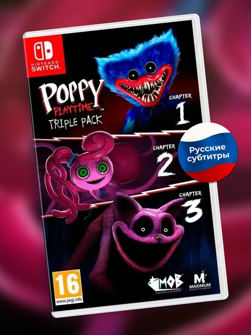 Видеоигра Poppy Playtime Triple Pack Nintendo Switch картридж
