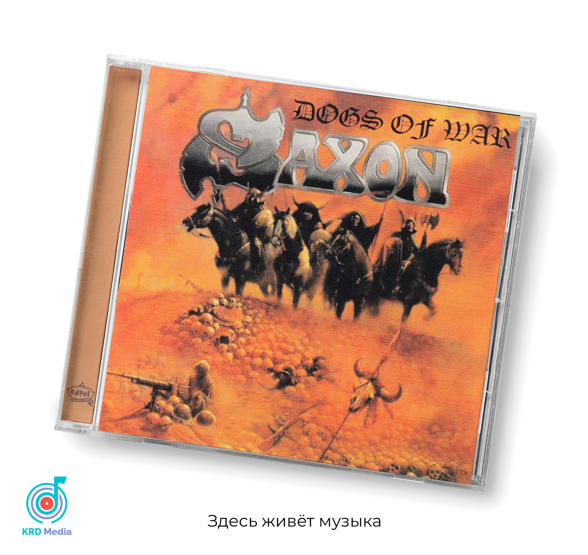 Saxon - Dogs Of War, 2013, 12-page, CD-Аудио