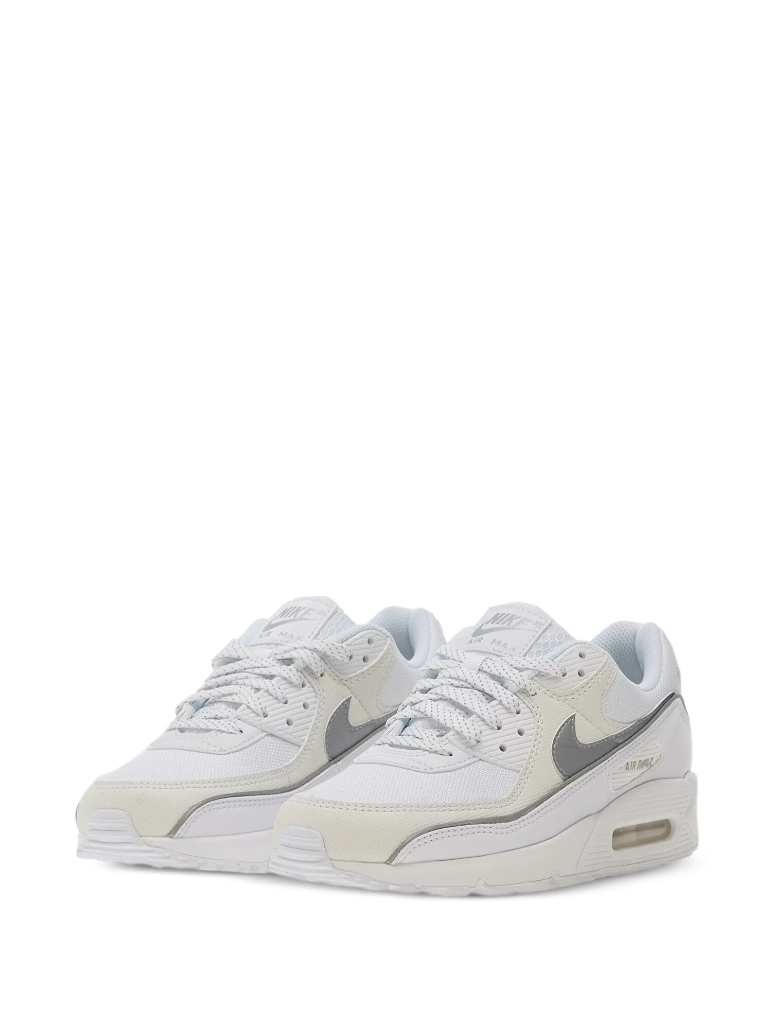Кроссовки NIKE Air Max 90, размер 13 US, бежевый/белый — фото 1
