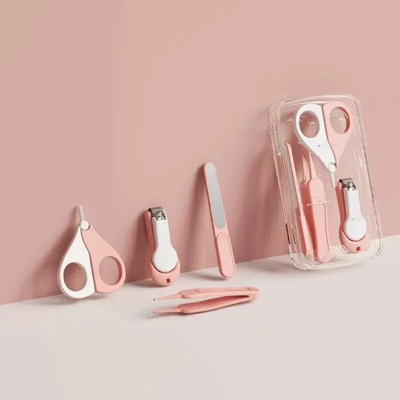 Детский набор для маникюра розовый C105-pink 4 шт
