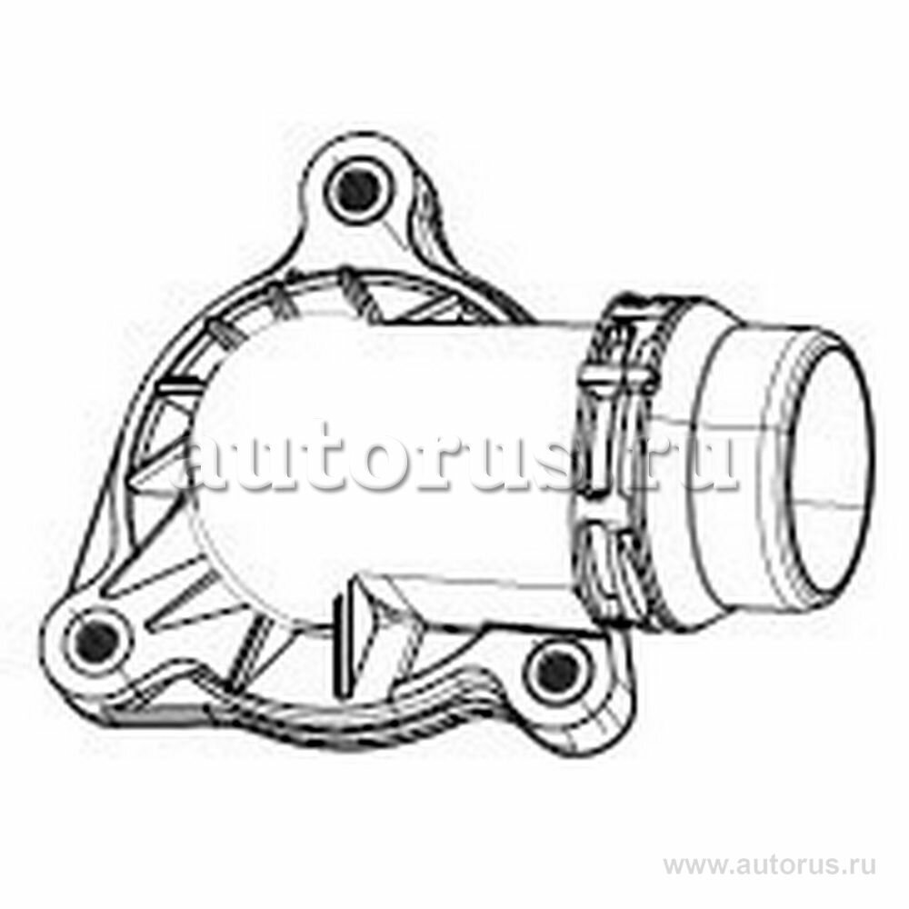 Термостат для а м BMW 3 E46 98- 3 E90 05- 1 E81 04- 1.6i 1.8i с корпусом LUZAR LT 26118