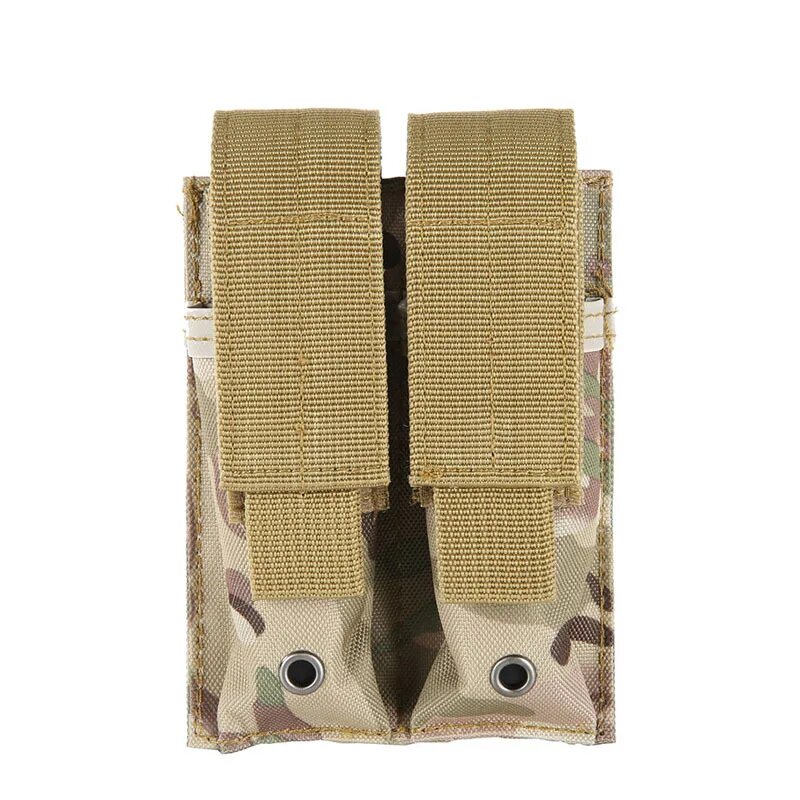 Подсумок для магазинов 9мм, бежевый, Double pouch-CP