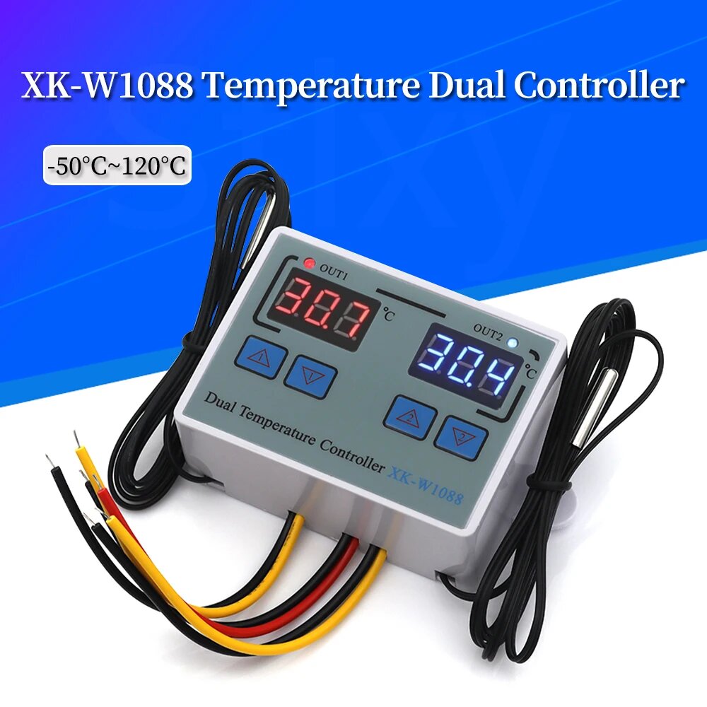 Регулятор температуры W1088, цвет 1, AC 110-220V
