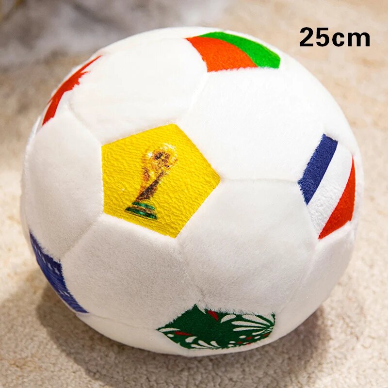 Плюшевые футбольные мячи GFNANHAI 15/20/25 см 25cm color ball