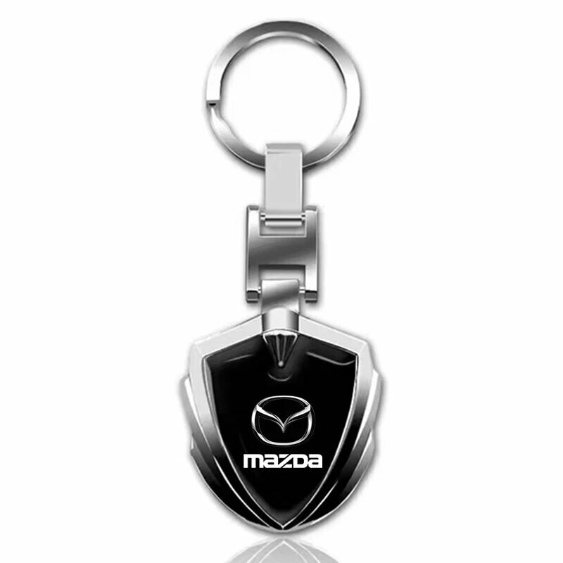 Металлический 3D-брелок Для Ключей Mazda 3, 5, CX-3, CX-4, CX-5, CX-7, CX-9, Axela, 6, RX8, 7, MX3