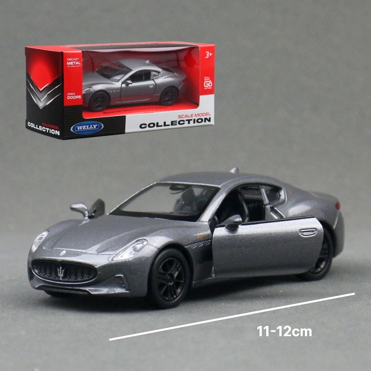 Игрушечный автомобиль WELLY Maserati Granturismo Folgore 1/36