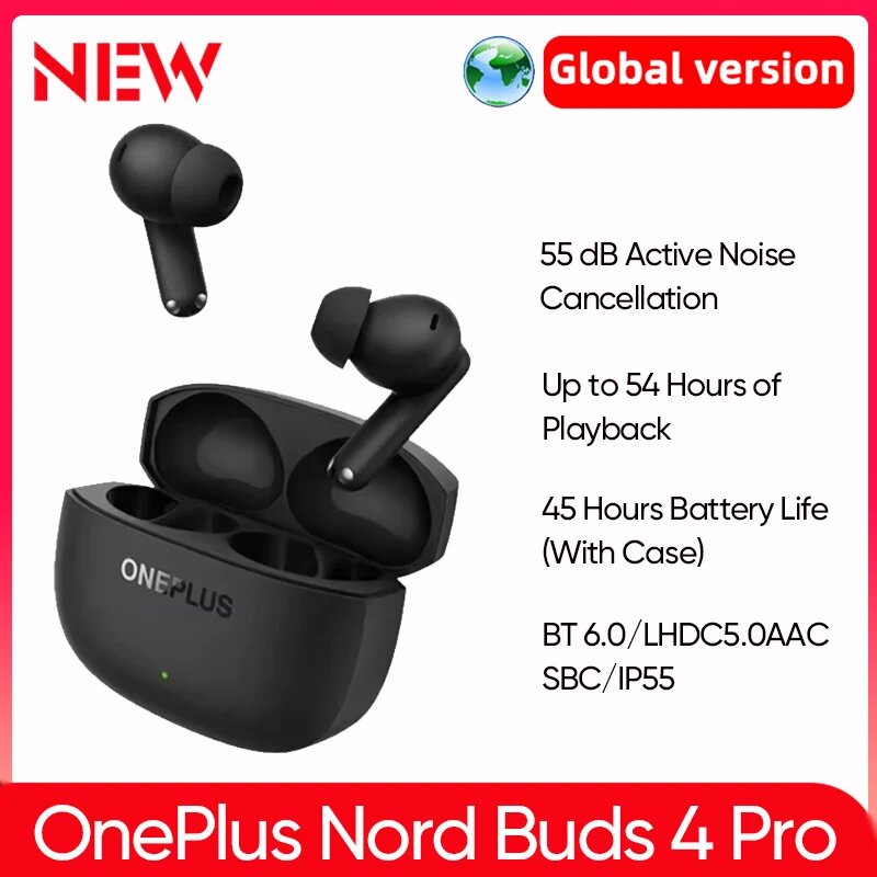 OnePlus Nord Buds 4 Pro Black — фото 1