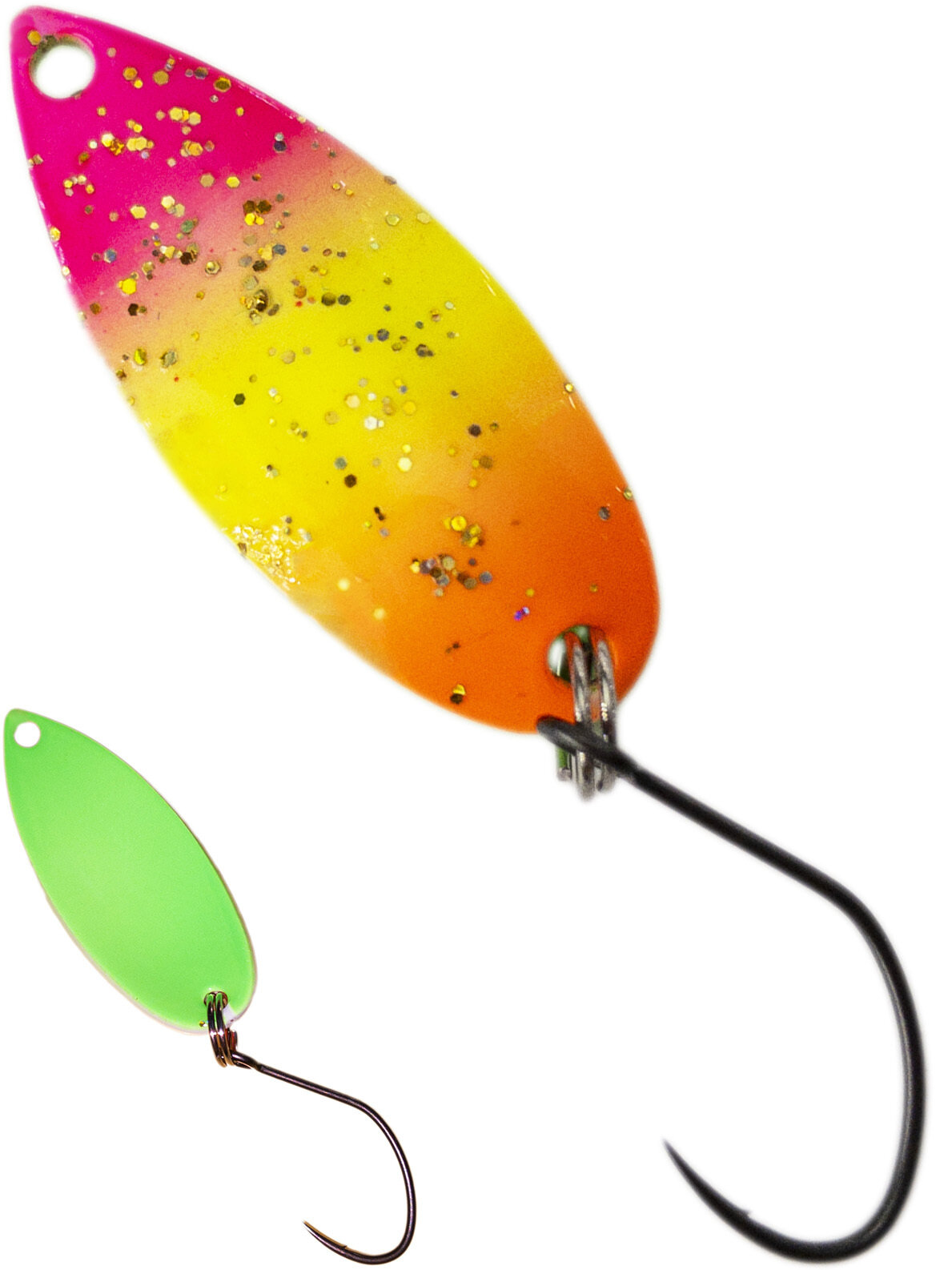 Блесна колебалка Зябликов Семечка 2.9см 3.2гр fluo fluo