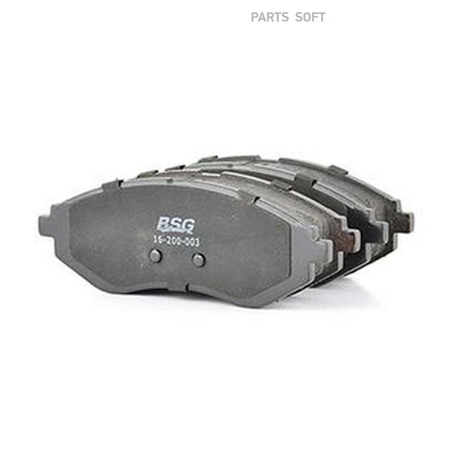 Колодки тормозные CHEVROLET AVEO 1.2-1.4 06- передние от официального дистрибьютора, BSG AUTO PARTS, артикул BSG16200003