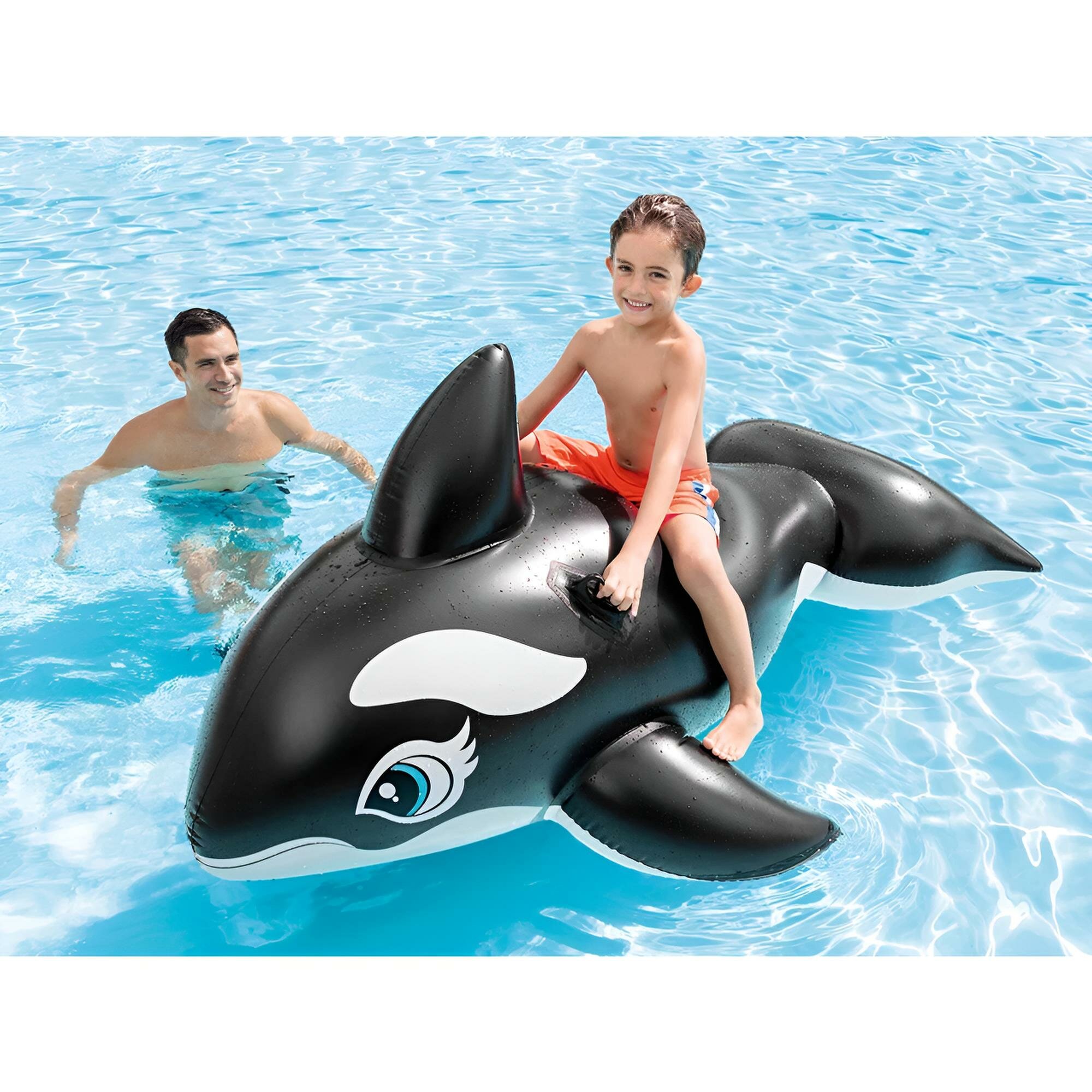 Надувная игрушка, Intex 58561, Касатка черная, 193х119 см, до 40 кг