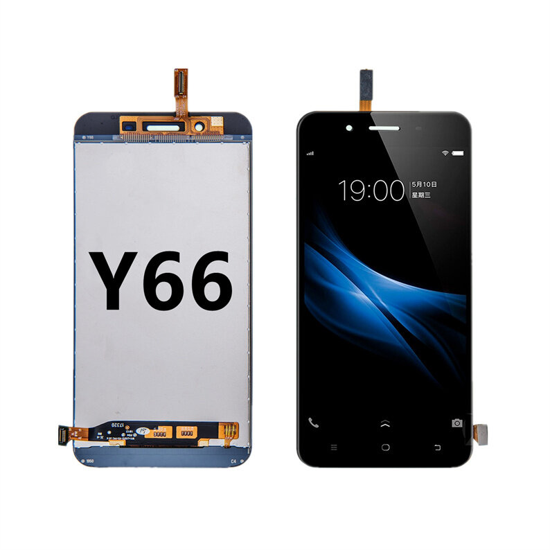 Дисплей (экран) для Vivo Y66 (1609) в сборе с тачскрином (черный)