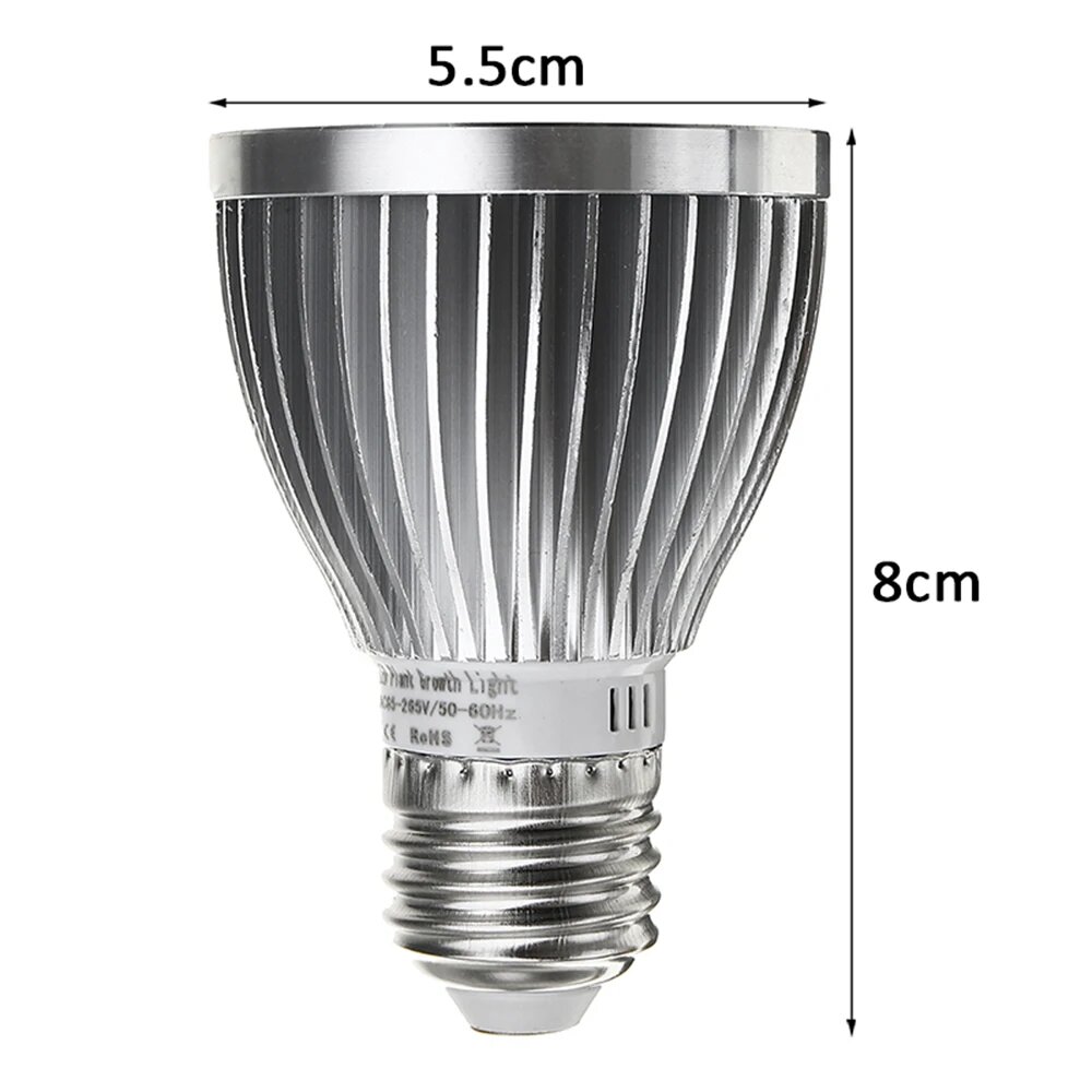 Фитолампа Grow Light E27 60W 2835 SMD