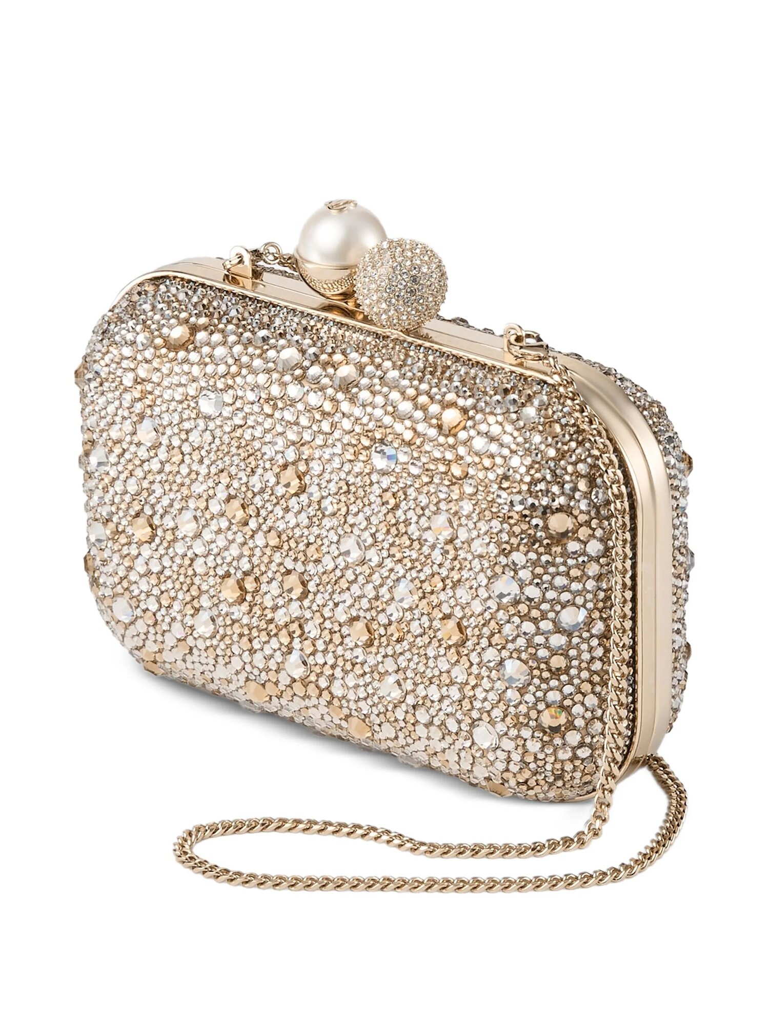 Сумка JIMMY CHOO Cloud, gold — фото 1