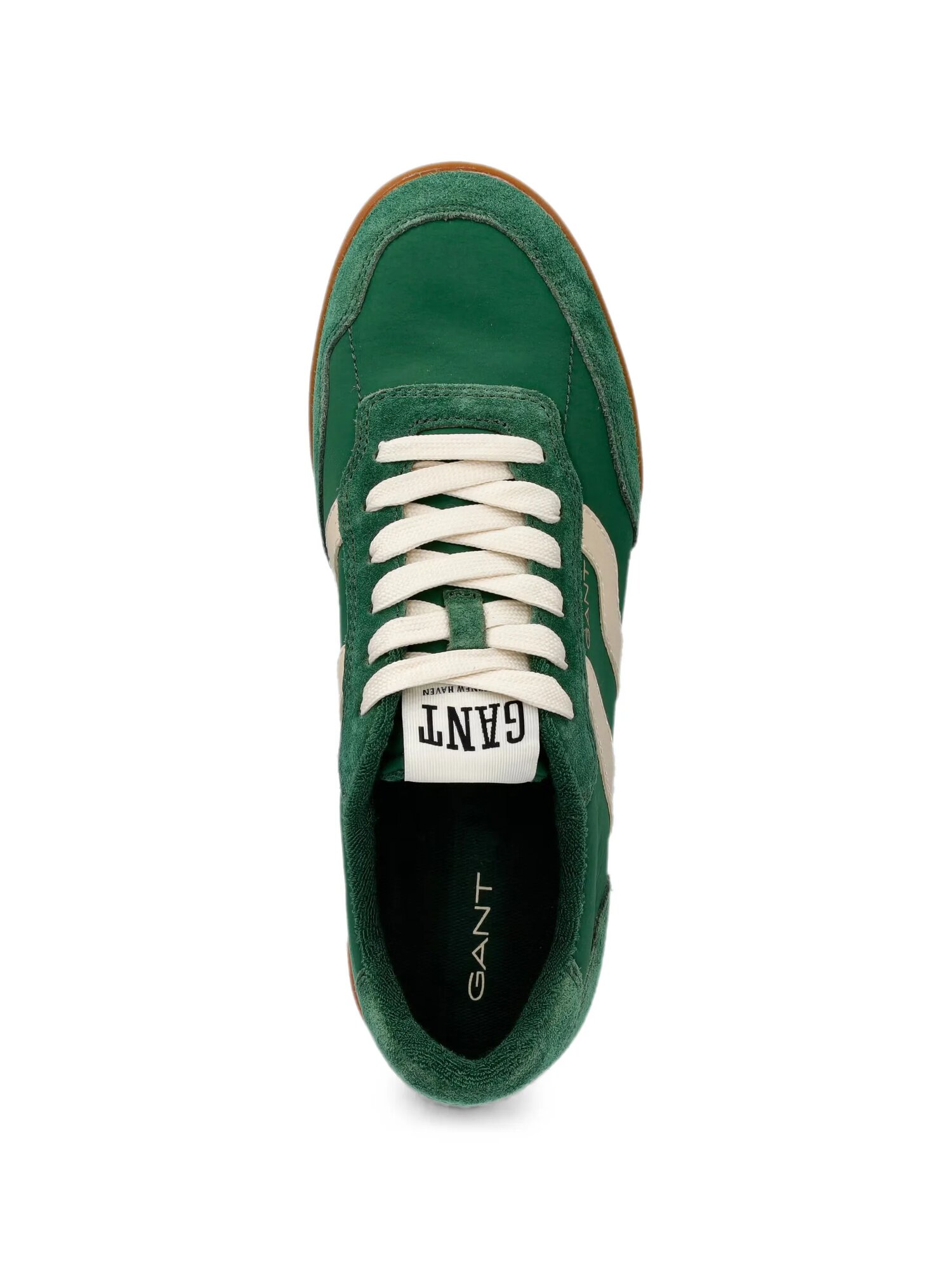 Кроссовки GANT Logo-print sneakers, размер 44, green — фото 1