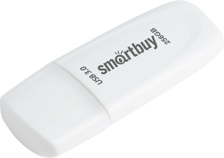 Устройство USB Flash Drive 256Gb Smartbuy SB256Gb3SCW Scout White USB 3.0