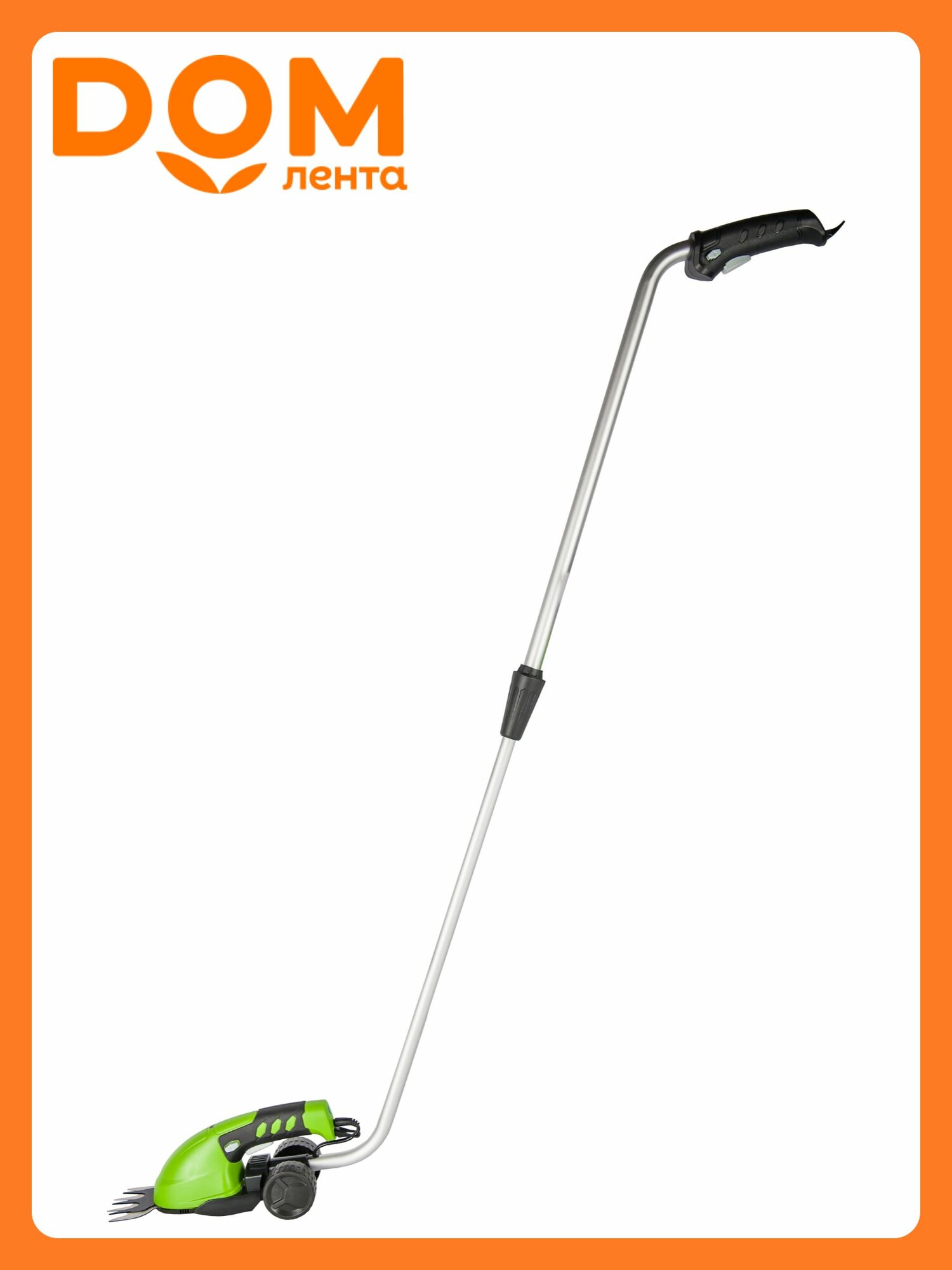 Ножницы аккумуляторные Greenworks G7,2HS 7,2В 2Ач с телескопической ручкой