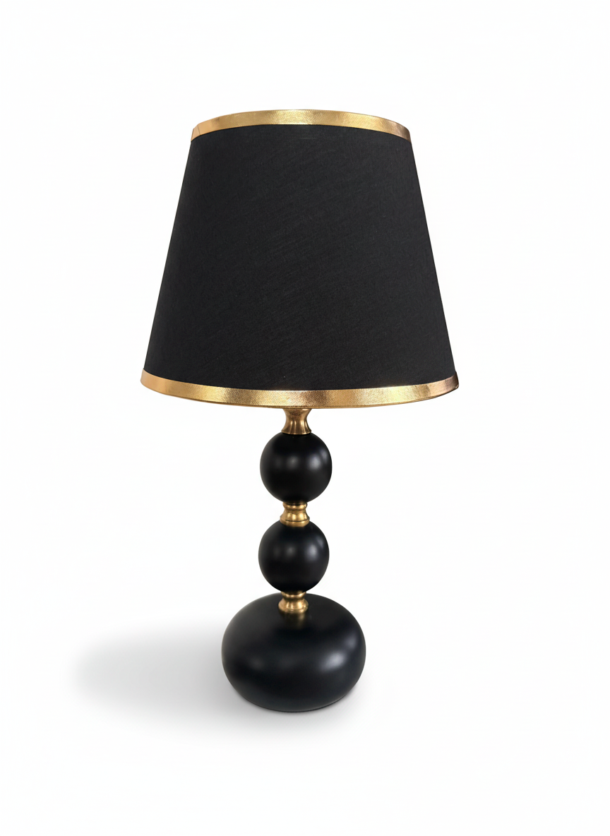 Торшер JYNAS Black with Gold, дизайнерский, настольная модель