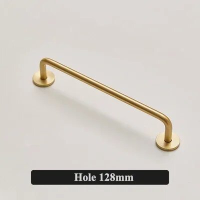 Мебельные ручки TINYHOB латунные золотые 2.52"-15.74"