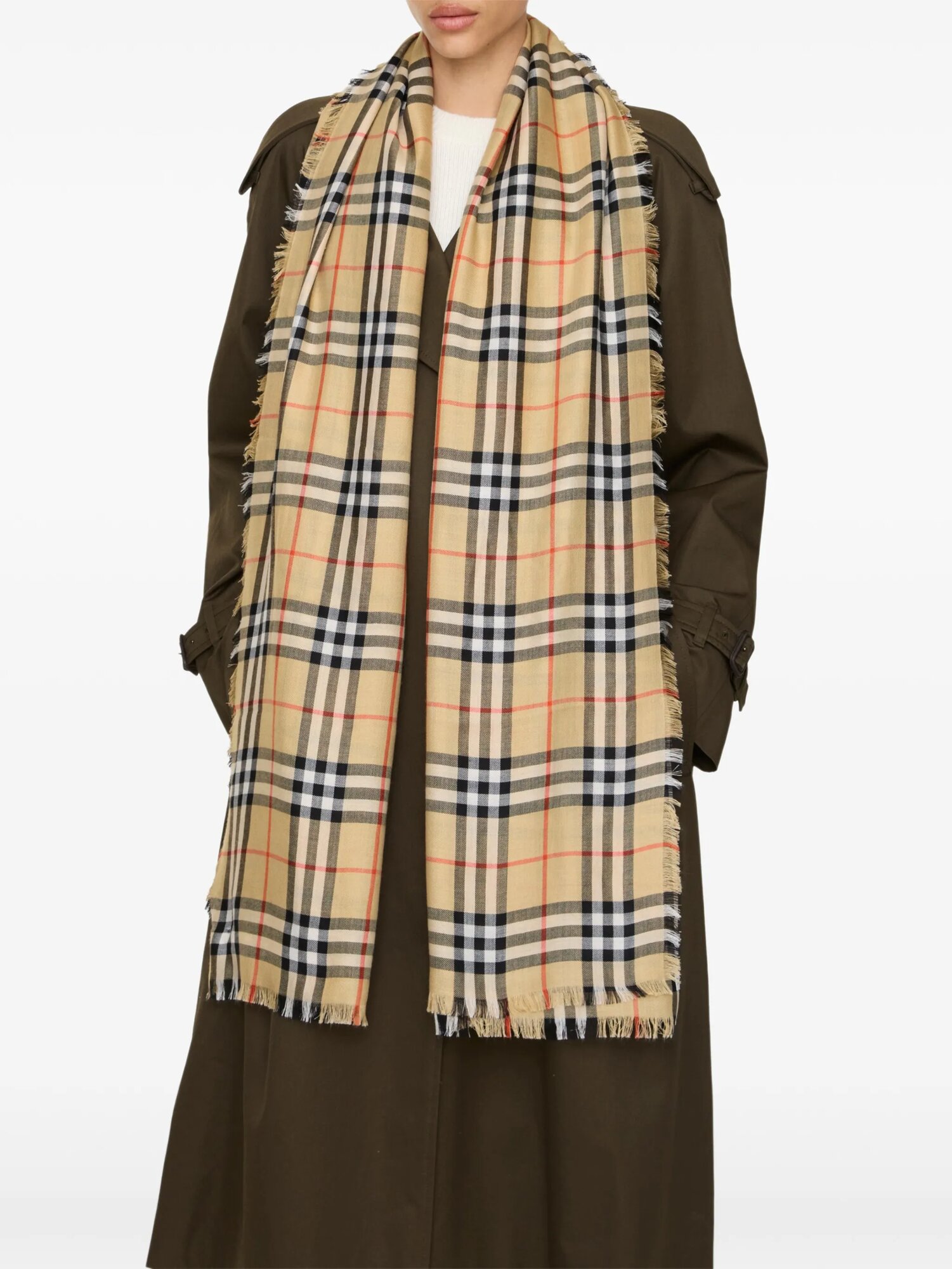 Шарф BURBERRY для мальчиков, разноцветный — фото 1