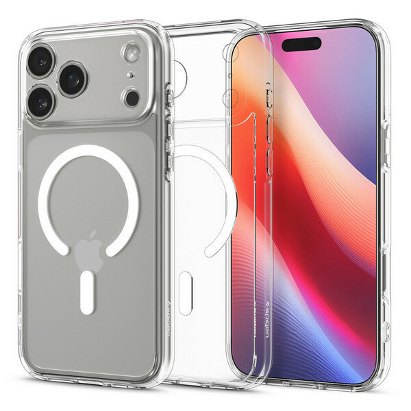 Чехол Spigen Ultra Hybrid MagFit для iPhone 17 Pro Max (ACS10282) Clear White