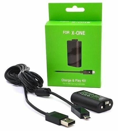 Набор Play & Charge Kit (аккумулятор + кабель для джойстика) для Xbox One