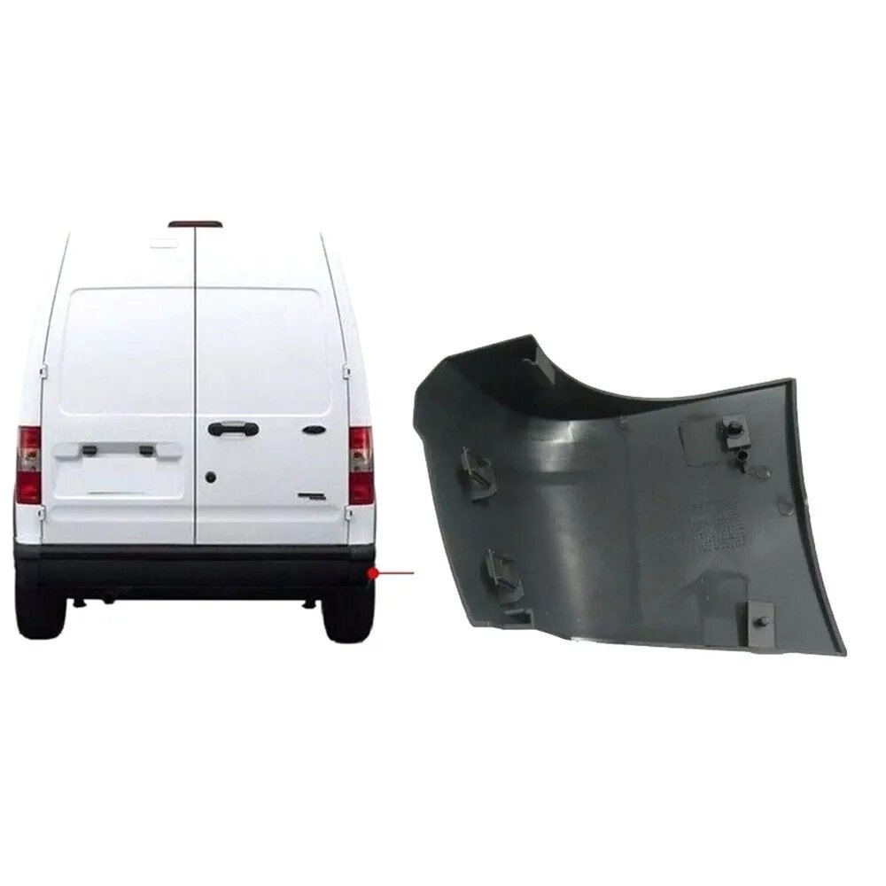Заглушка заднего бампера левая и правая для Ford Transit Connect 2002-2012