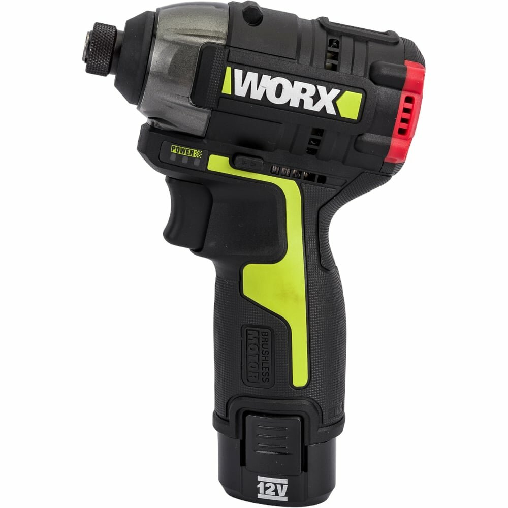 Аккумуляторный ударный бесщеточный винтоверт WORX Professional Professional