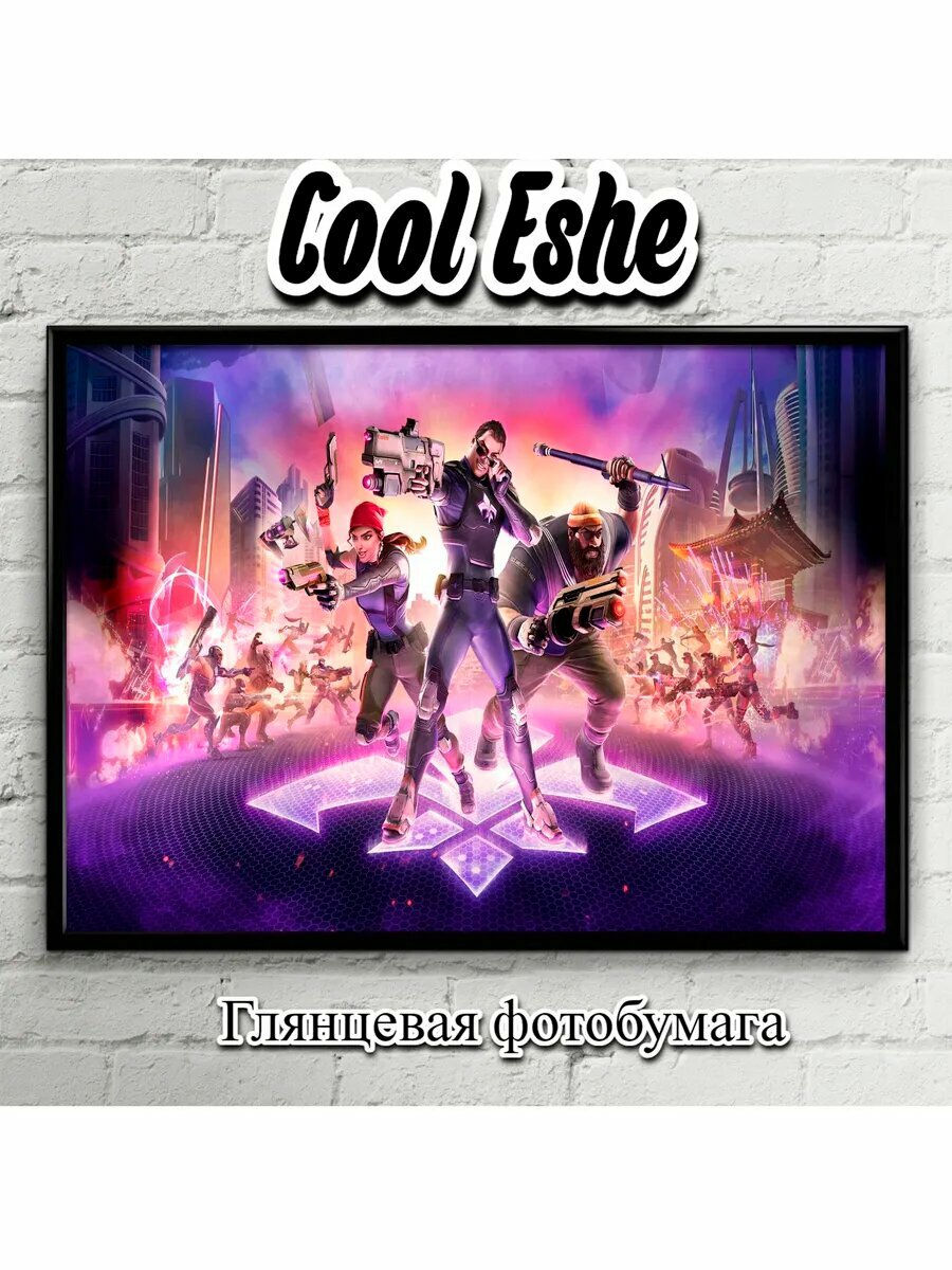 Постер "agents of mayhem, заставка" А1