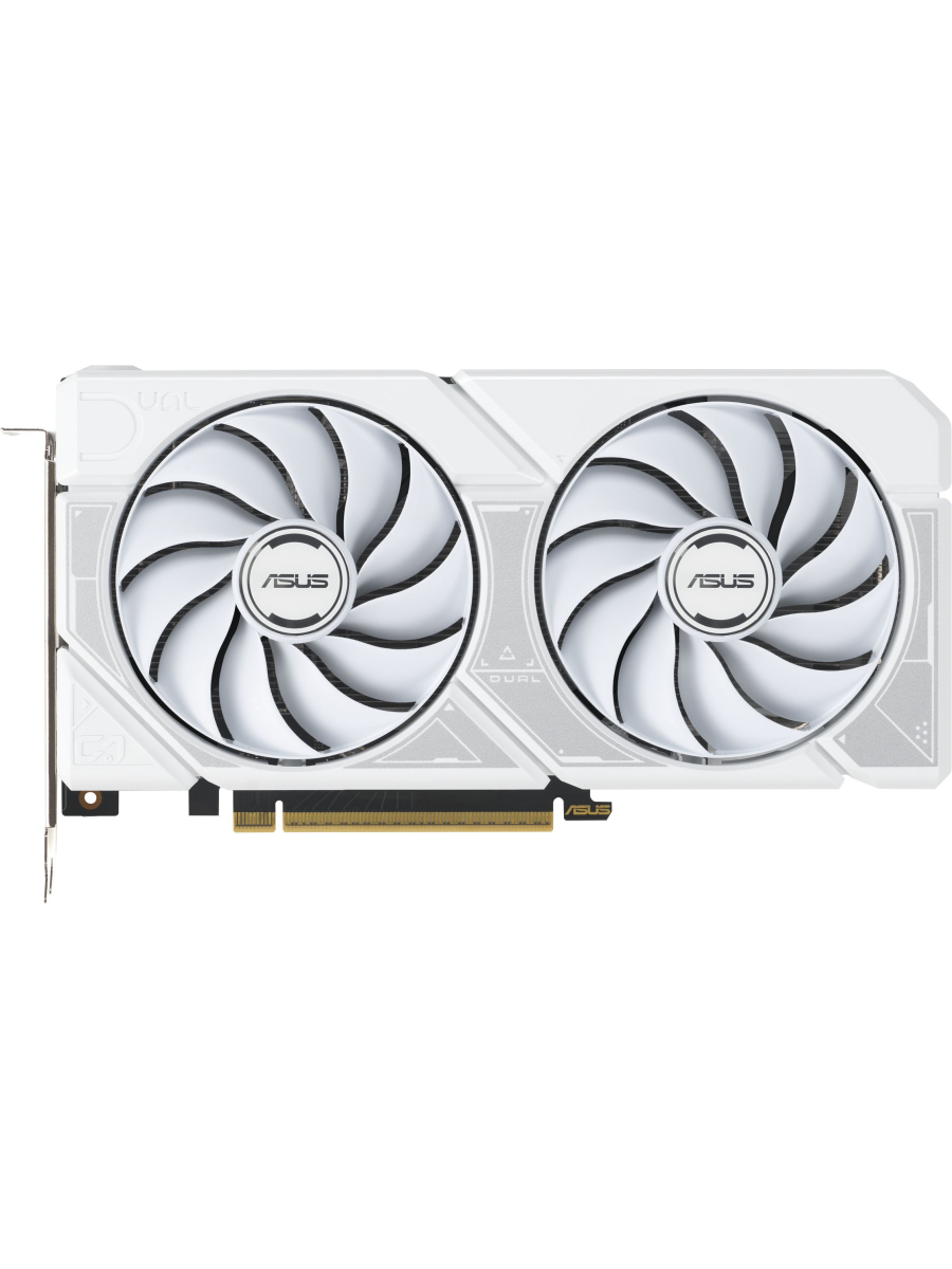 Видеокарта Asus PCI-E 5.0 DUAL-RTX5060TI-O16G-WHITE NV RTX 5060TI 16Gb 128bit GDDR7 2602/28000 Ret