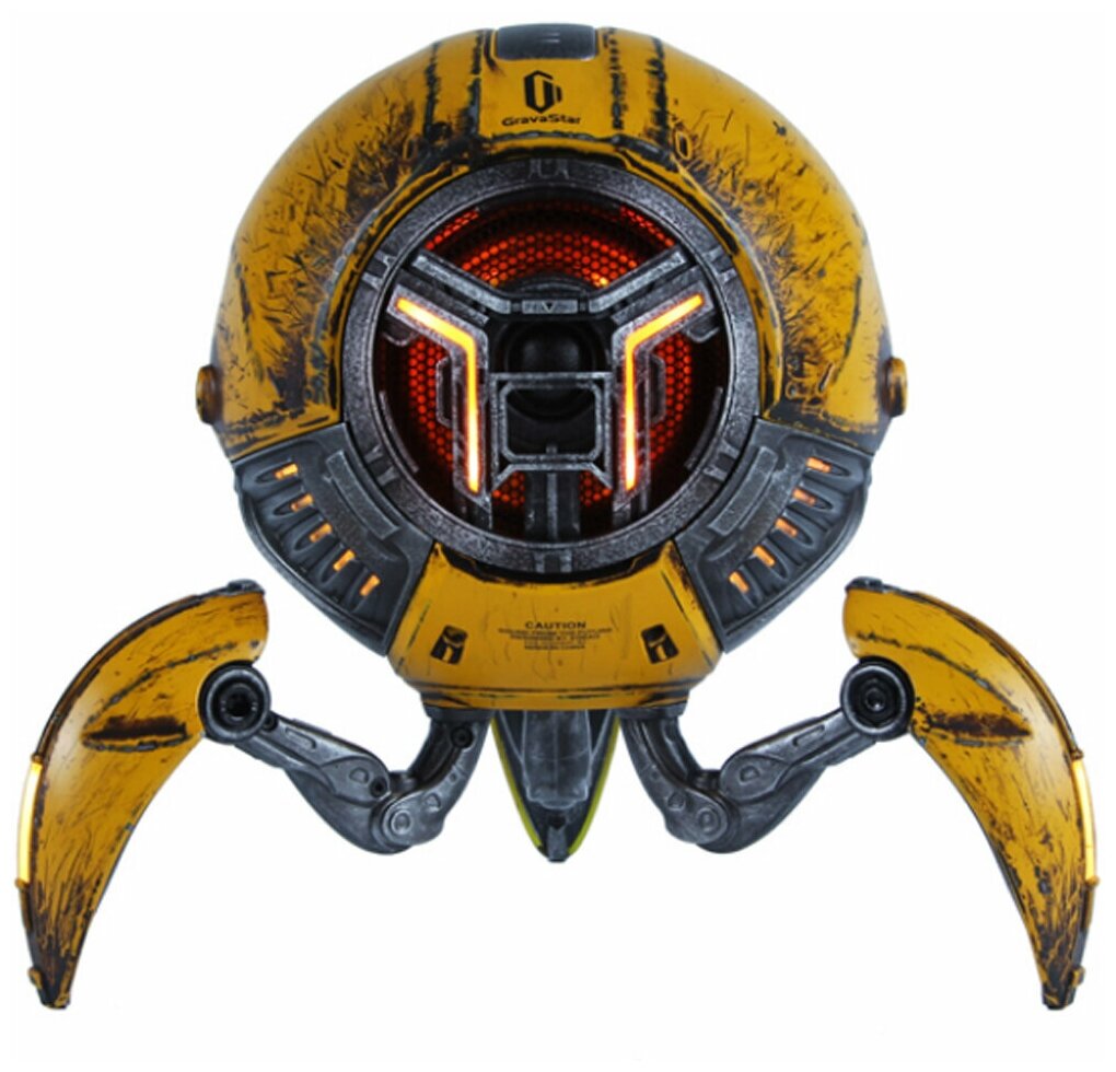 Gravastar MARS PRO Блютуз музыкальная колонка с ночник Damaged Yellow