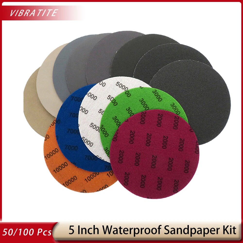 Шлифовальные диски VIBRATITE 5" зернистость 600-5000