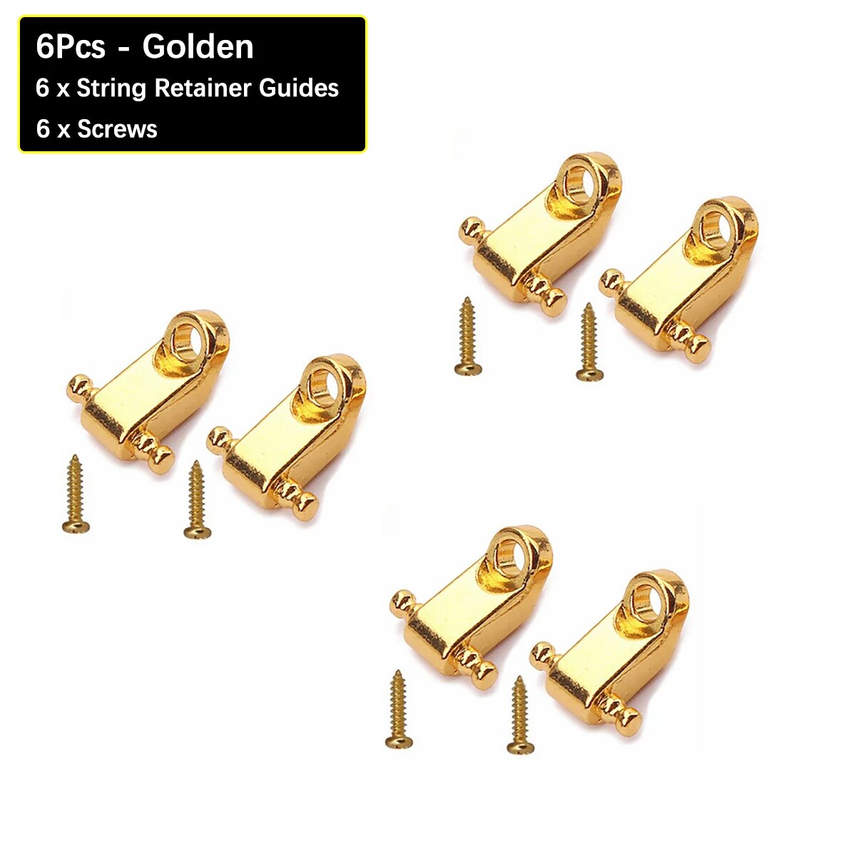 Роликовые струнодержатели Golden 6Pcs для ST/TL