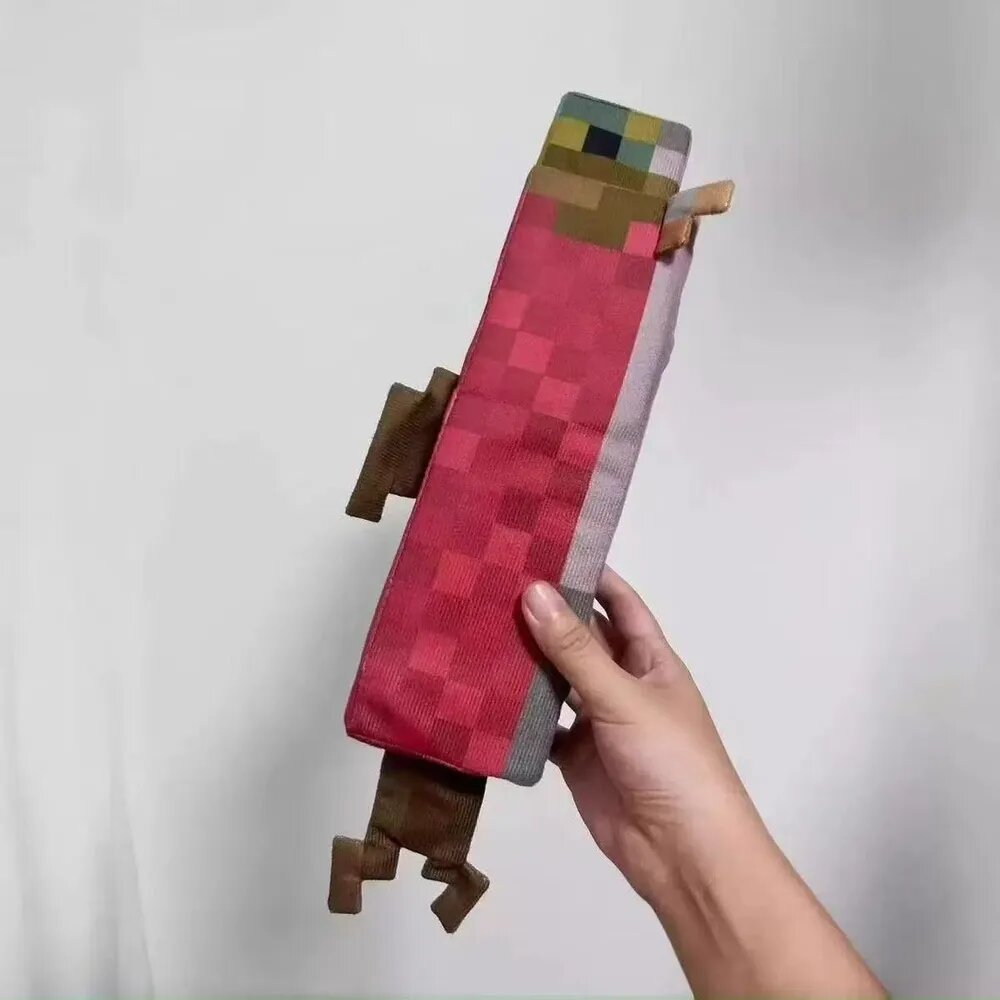 Minecraft Креативный пенал для карандашей из лосося, многофункциональный пенал для хранения карандашей большой емкости для студентов