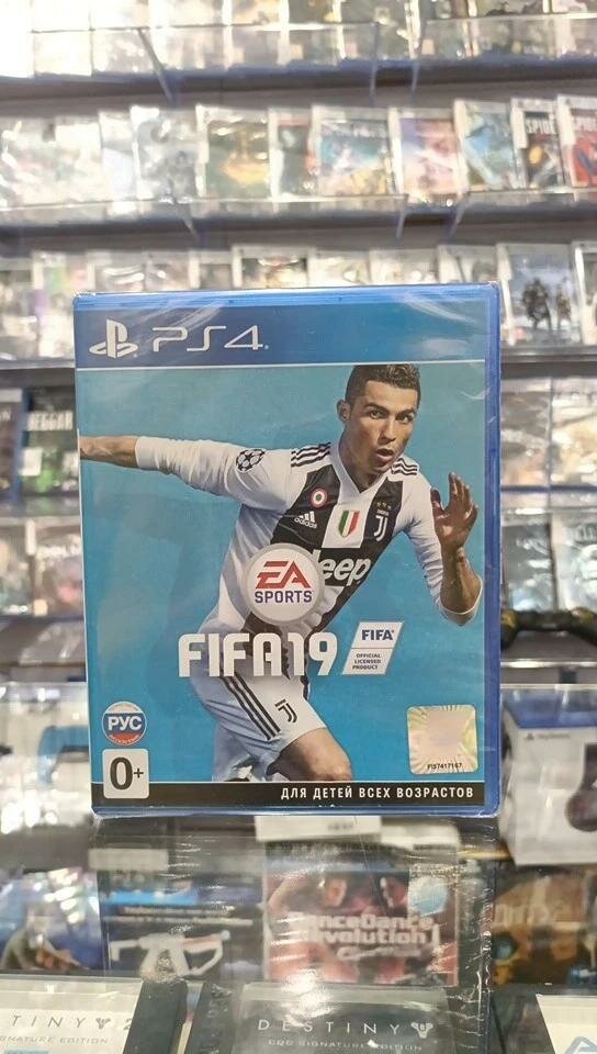 FIFA 19 [PS4, Русская версия] (новая/перепак) (МК)(SPC)