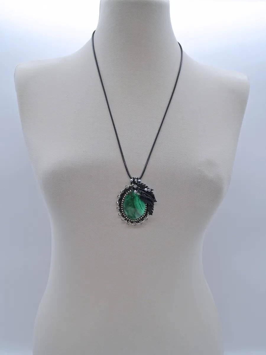 Колье, кристаллы Swarovski