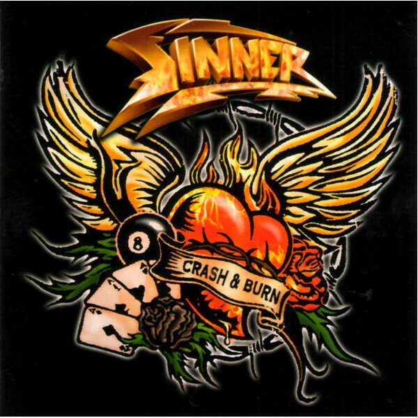 Компакт-диск Sinner — Crash & Burn (RU)(CD)