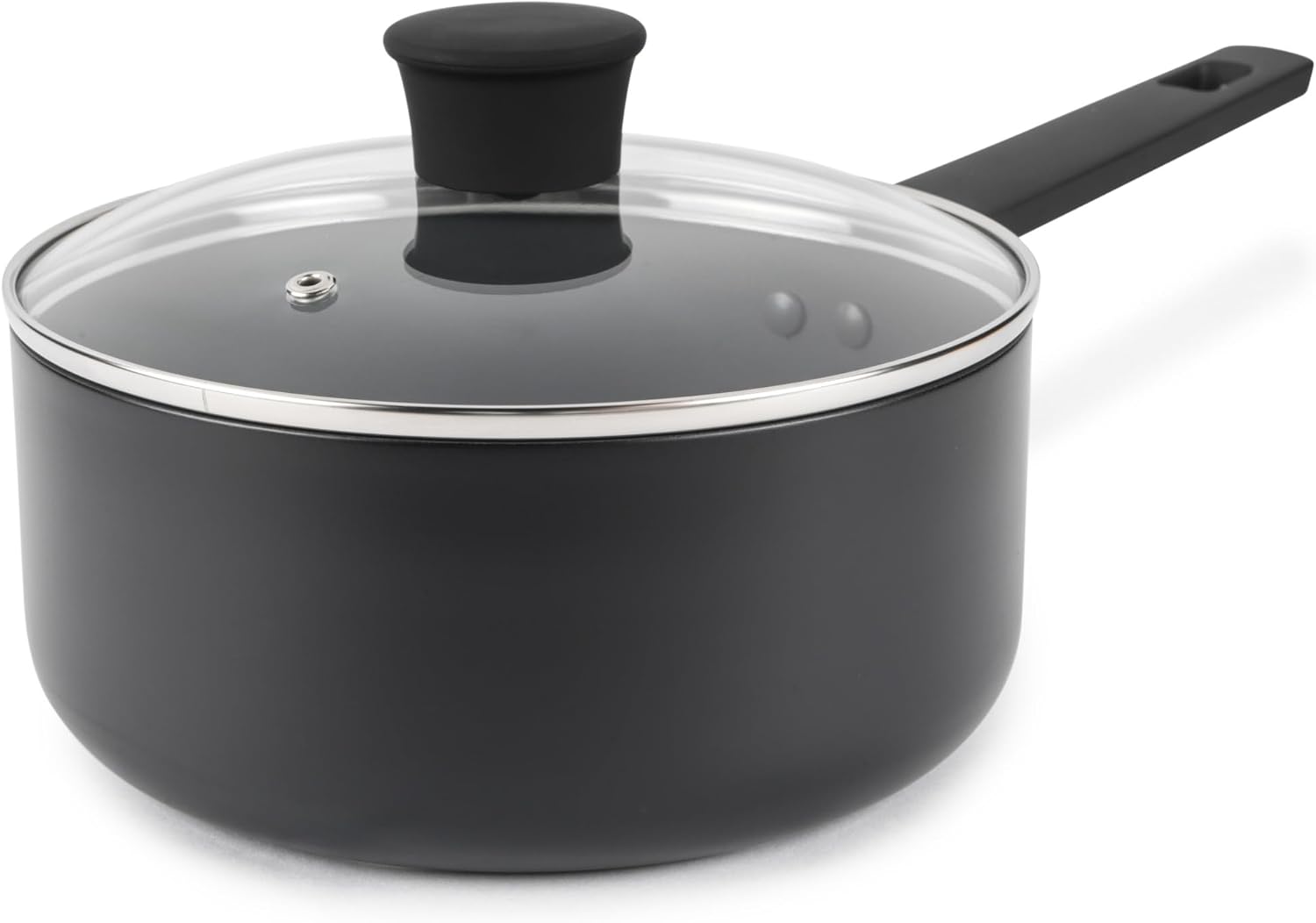 Сотейник Russell Hobbs с антипригарным покрытием, 20 см - индукционная сковорода, стеклянная крышка и отверстие для выхода пара, легко моется, ручка с мягким покрытием, коллекция Shield RH02841EU7