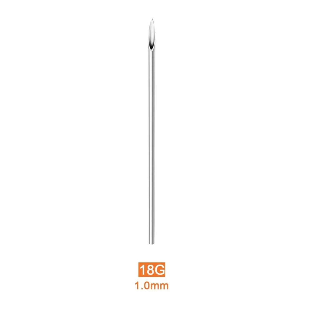 Стерильные иглы для пирсинга Emalla 18G 1.0mm, 5шт