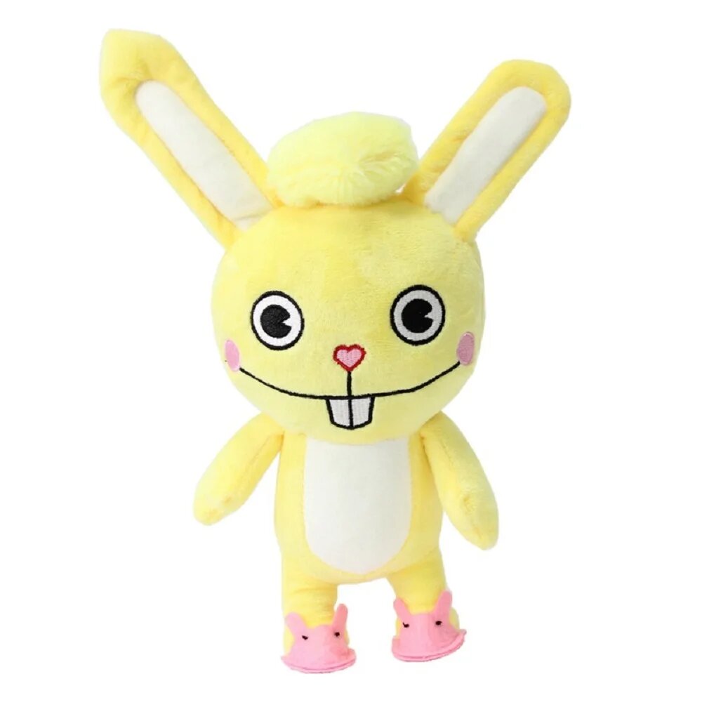 Плюшевая игрушка Happy Tree Friends Fliqpy, желтый, 25 см