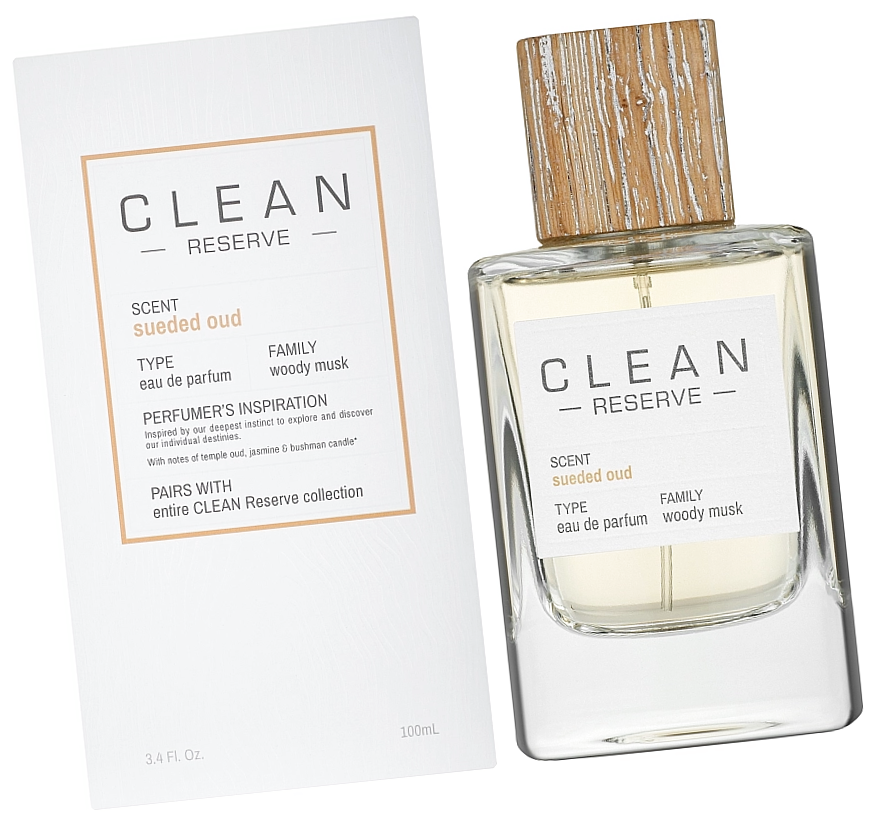 Мужской парфюм Clean Sueded Oud парфюмерная вода 100 мл - Клин Суэдед Уд