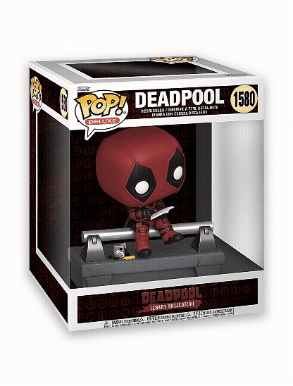 Фигурка Funko POP! Deluxe Bobble Marvel Deadpool Legacy Collection Deadpool on Bridge (1580)