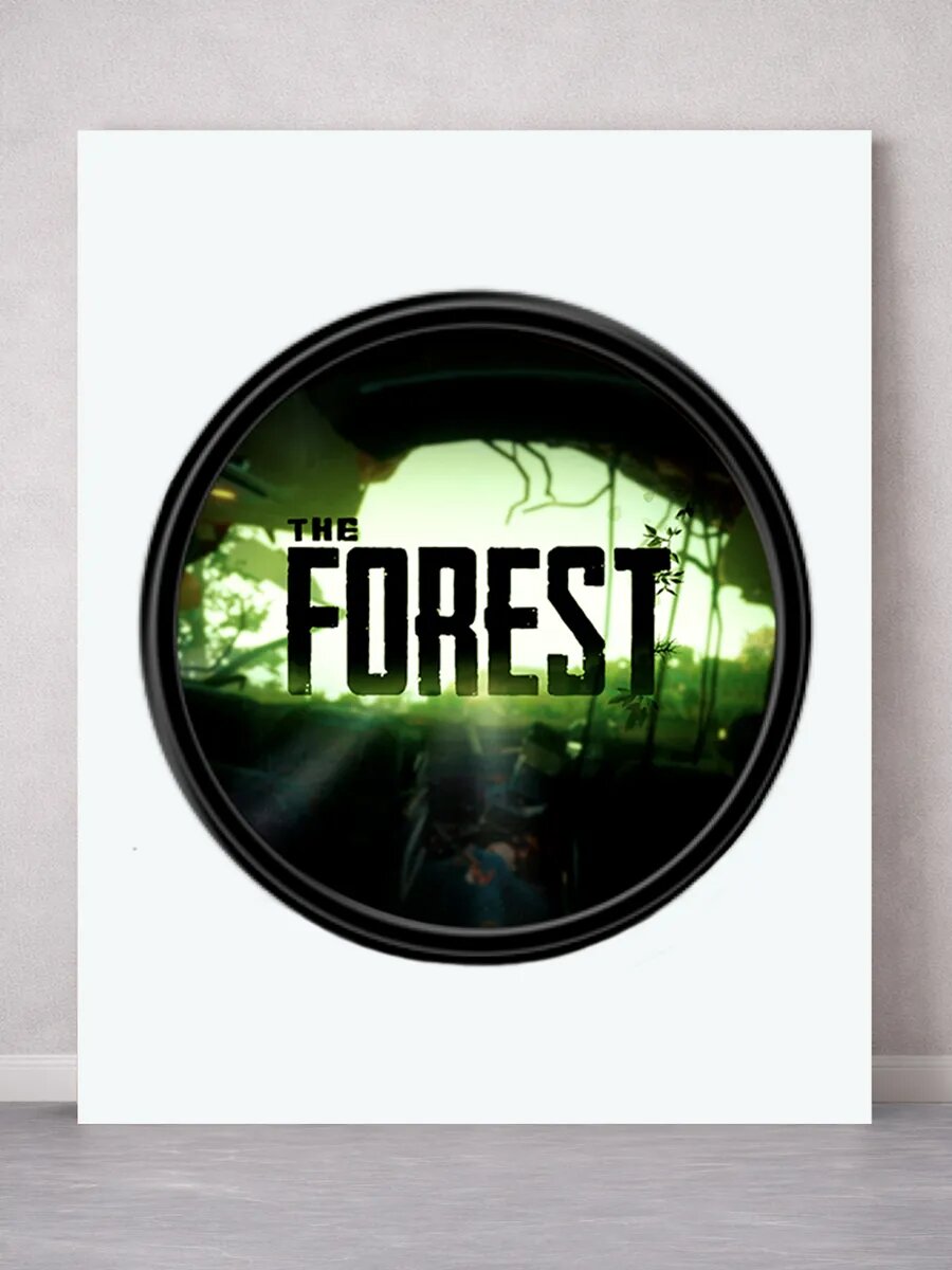 Картина на стену 40х50 см Forest