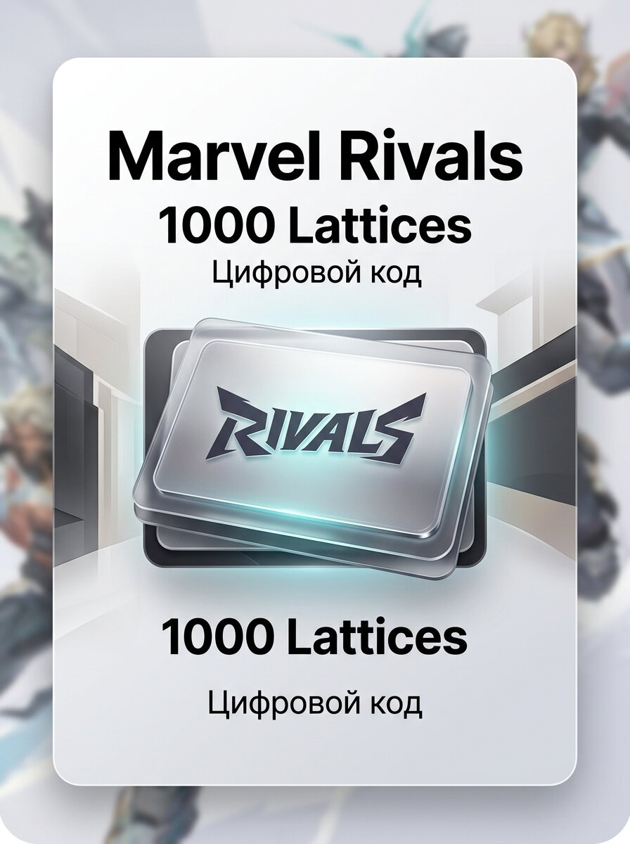 Игра Marvel Rivals: 1000 Lattices для ПК (Windows), электронный ключ, регион все страны