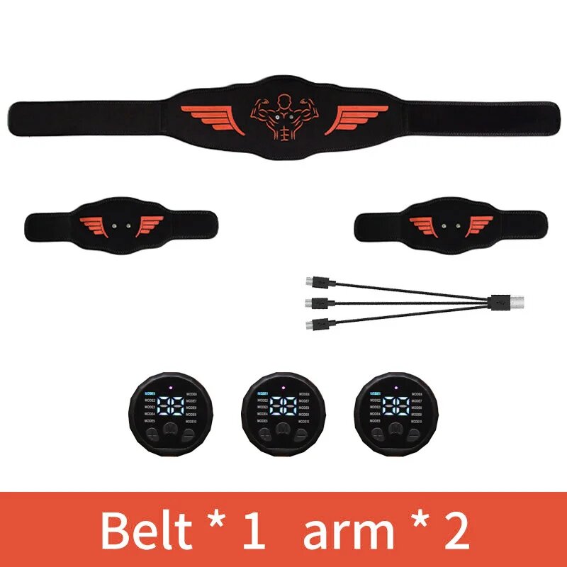EMS-пояс для тонизации мышц 1belt 2arm